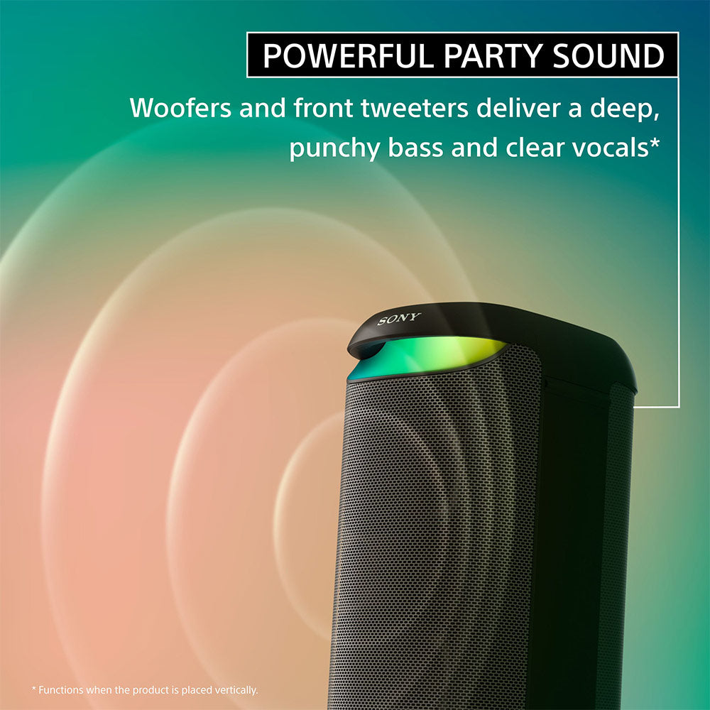 Sony SRS-XV500 Wireless Portable Bluetooth Karaoke Party Speaker| IPX4