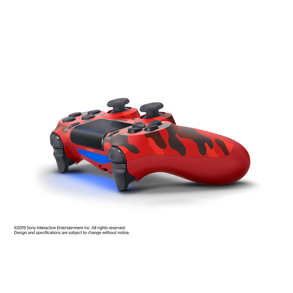 Ps4 Dualshock Red Camouflage